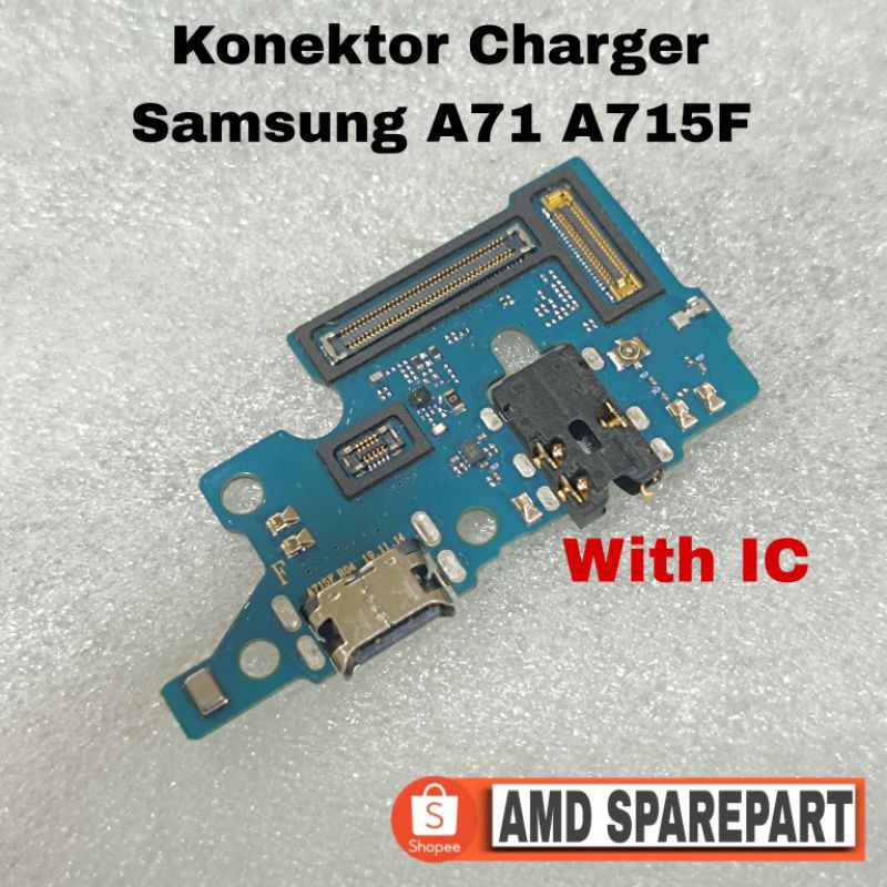 Jual Papan Cas Samsung A71 A715F Ori 100% Full IC Pcb Board Mic ...