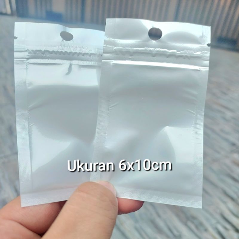 Jual Plastik Klip Plastik Ziplock Ukuran 6x10cm (Harga Per 100 Pcs ...