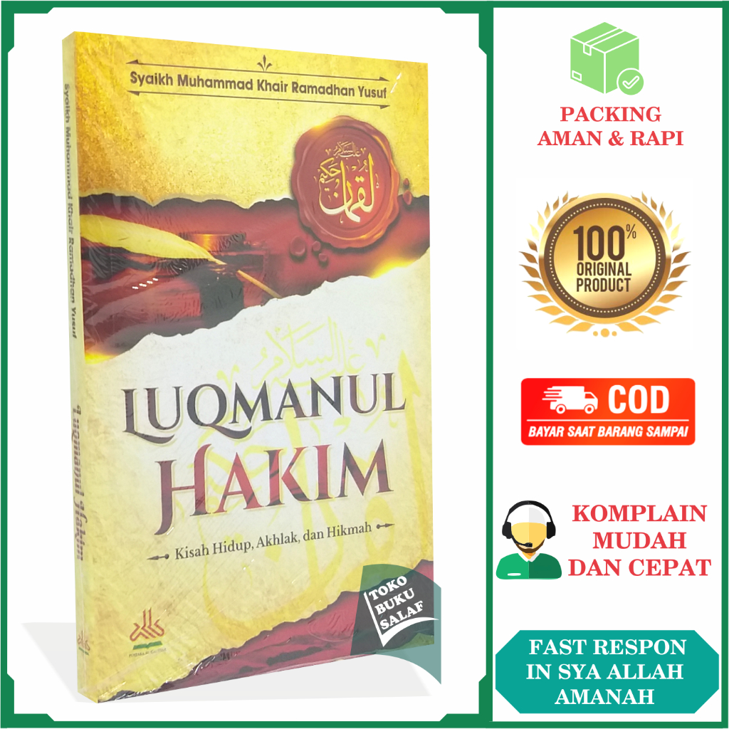 Jual Luqmanul Hakim Kisah Hidup Akhlak dan Hikmah Lukman Al Hakim Karya ...