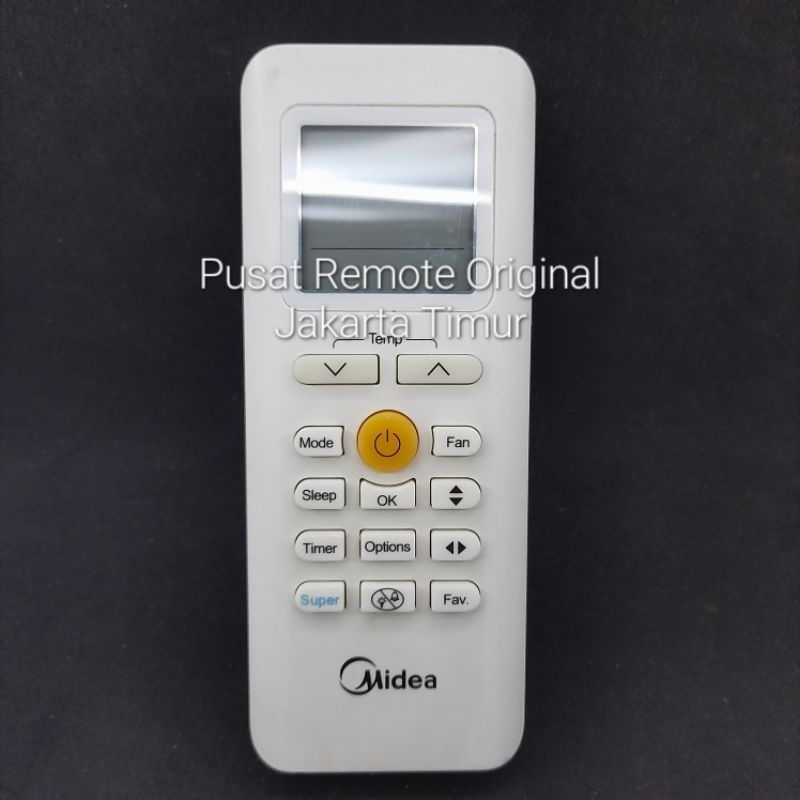 Jual REMOTE REMOT AC MIDEA RG70A/BGEF ORIGINAL ASLI | Shopee Indonesia