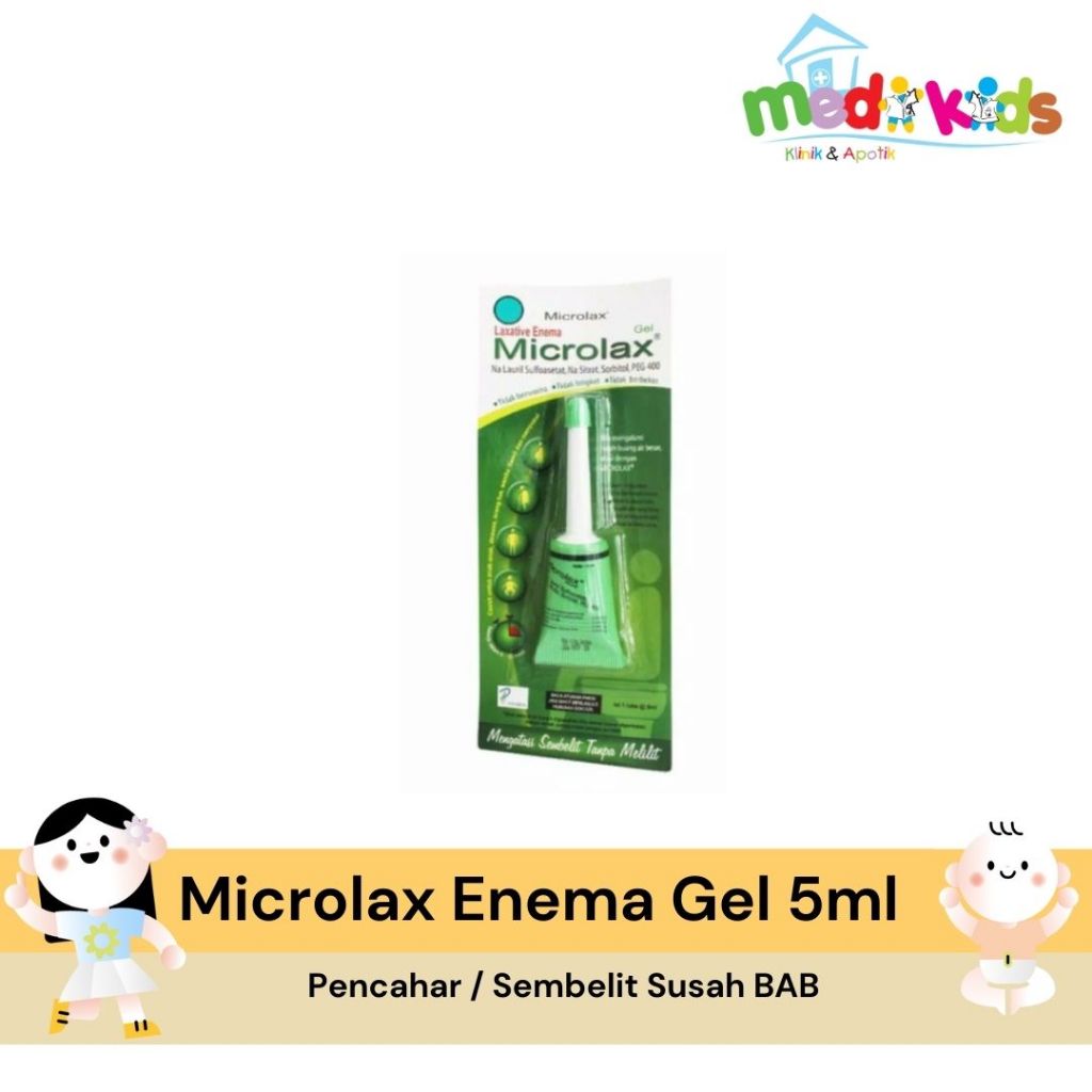 Jual Microlax Microlac Gel Laxative Enema 5 ml Pelancar BAB | Shopee ...