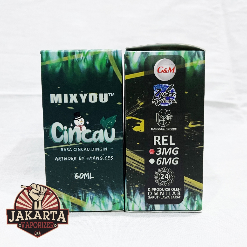 Jual MIXYOU MIX YOU V3 CINCAU RASA CINCAU DINGIN 60ML 3MG 6MG BY ZNAKE ...