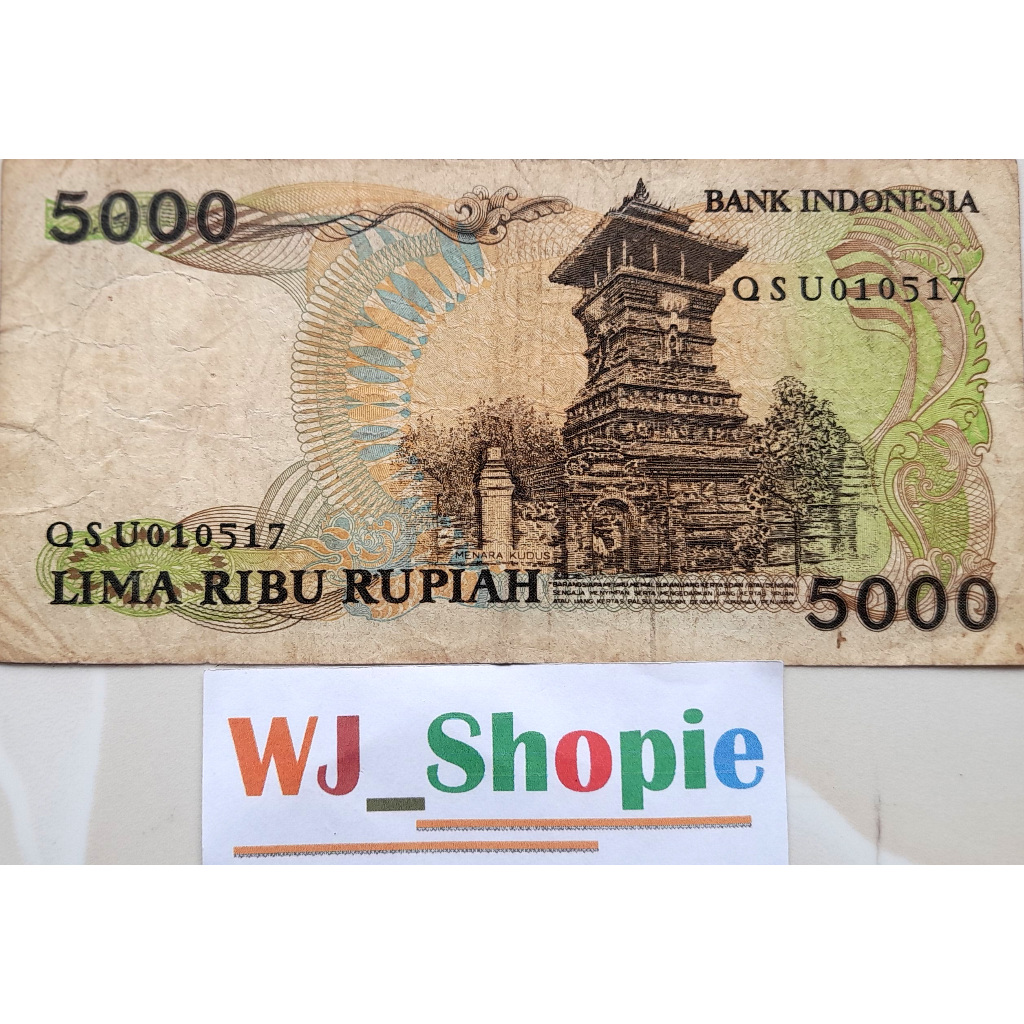 Jual Uang Kuno 5000 rupiah 1986 | Shopee Indonesia