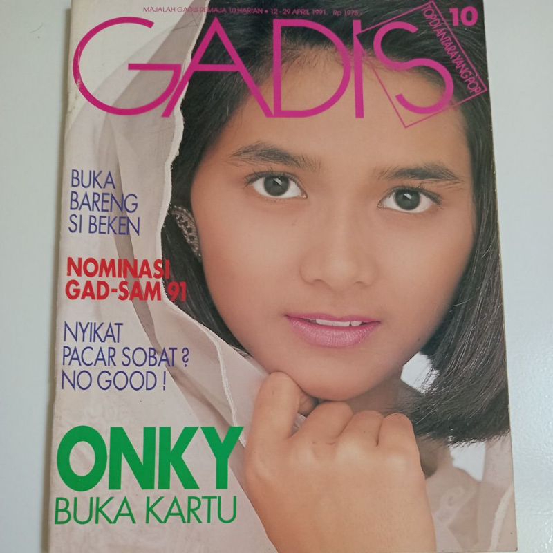 Jual Majalah Gadis Edisi Lebaran Tahun 1991 Cover Mareta | Shopee Indonesia