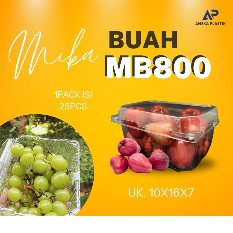 Jual MIKA BUAH MB 800 MIKA ANGGUR MIKA STRAWBERRY | Shopee Indonesia