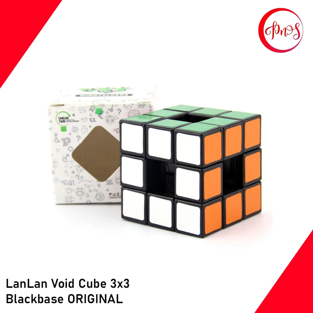Jual Cube Puzzle 3x3 Lanlan Void 3x3 Cube Blackbase ORIGINAL | Shopee Indonesia