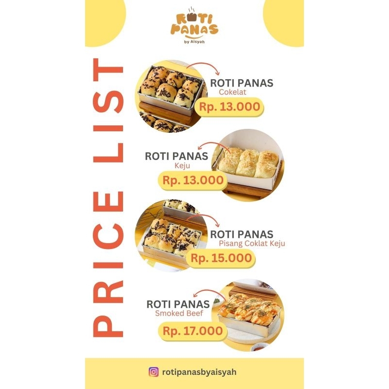 Jual ROTI PANAS BY AISYAH | Shopee Indonesia