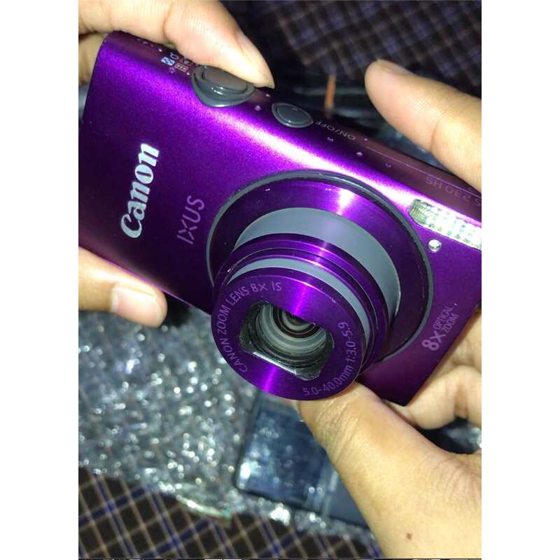 Jual DIGICAM UNGU CANON IXUS Kamera Digital Kamera Analog WALKMAN ...