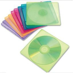 Jual Tempat CD Bulat Transparan DVD Bahan Plastik Case DVD Kotak ...