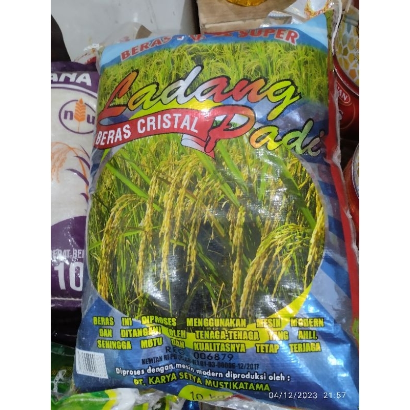 Jual Beras Pisang Mas , Ladang Padi 10kg Gurih Enak & Punel | Shopee ...