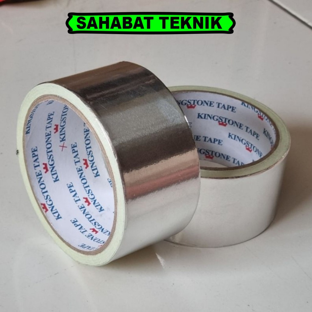 Jual Aluminium Foil Kingstone / Lakban aluminium 46mm x 21meter Tape ...
