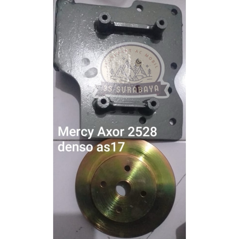 Jual Breket Kompresor Ac Mercy Axor 2528 Pasang Denso As17 10PA17 Ac ...