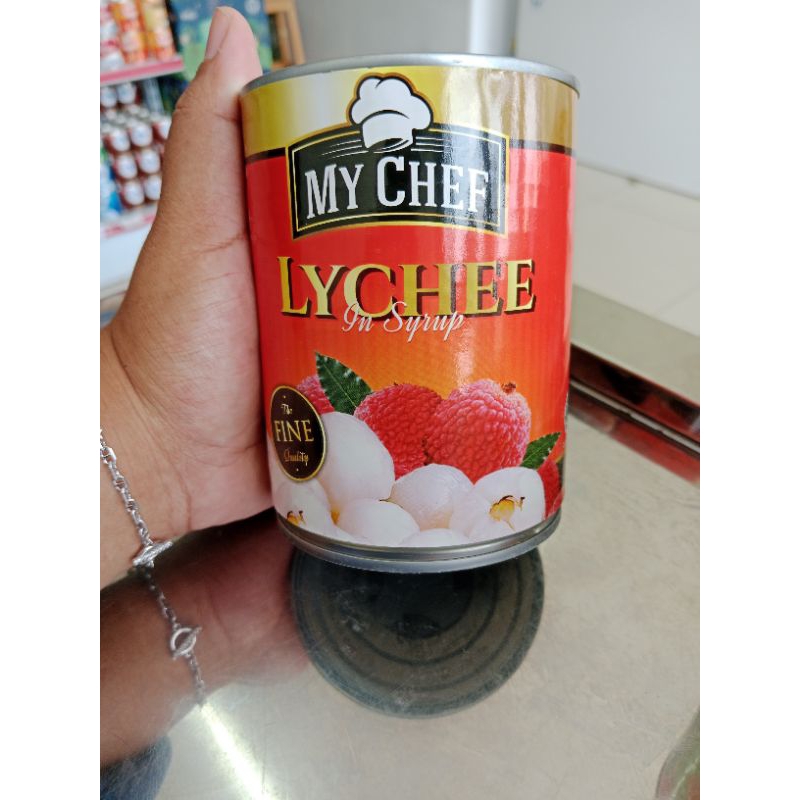 Jual my chef lychee buah kaleng | Shopee Indonesia