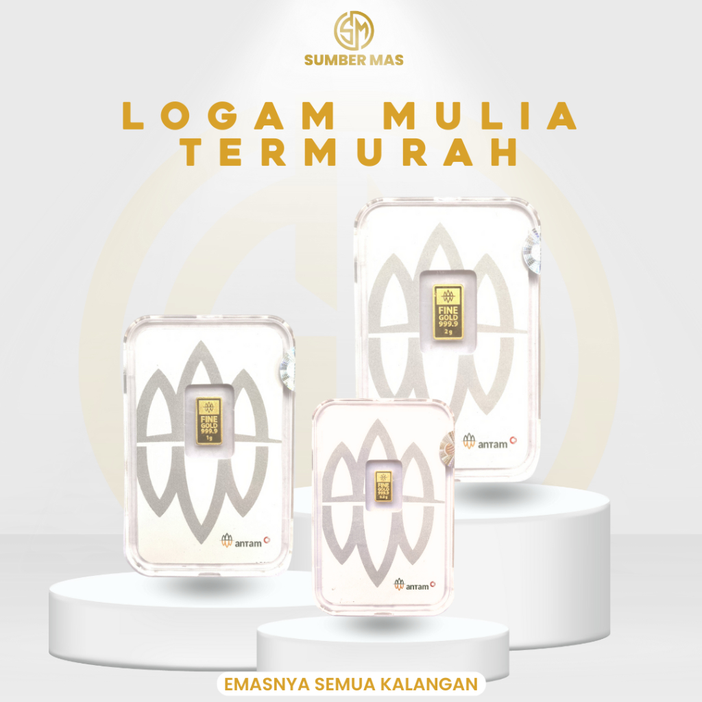 Jual Logam Mulia 24K 0.5gr & 1gr & 2gr & 3gr (LM ANTAM EMAS KITA ...