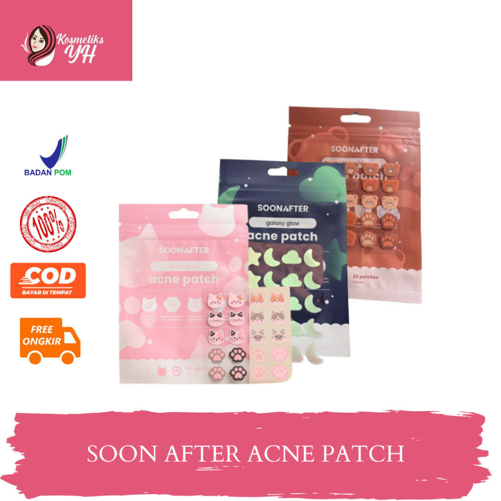 Jual SOONAFTER ACNE PATCH ATAU ACNE PATCH KARAKTER DAN ACNE PATCH LUCU ...