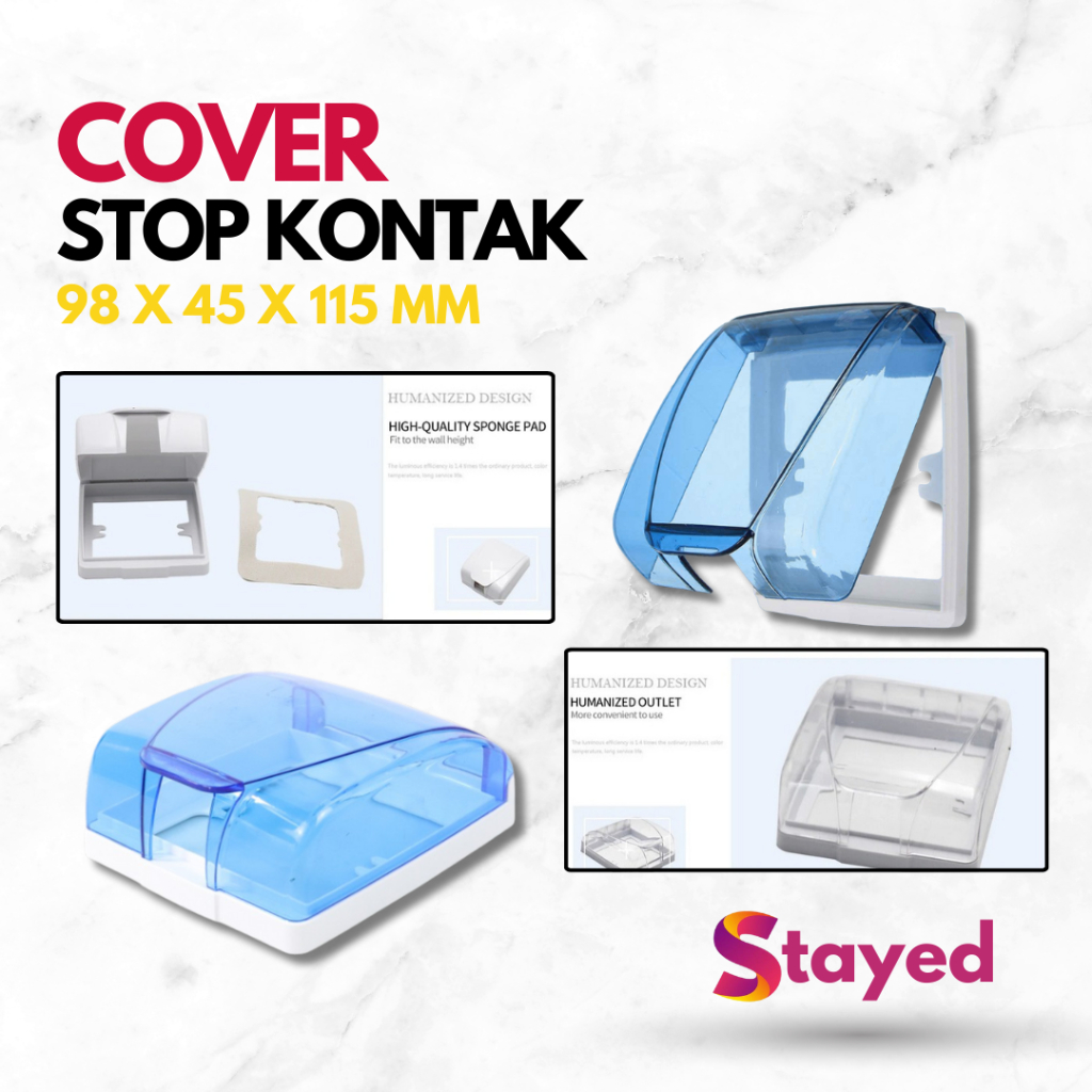 Jual Kotak Cover Stop Kontak Dinding Type 86 Pengaman Colokan Listrik ...