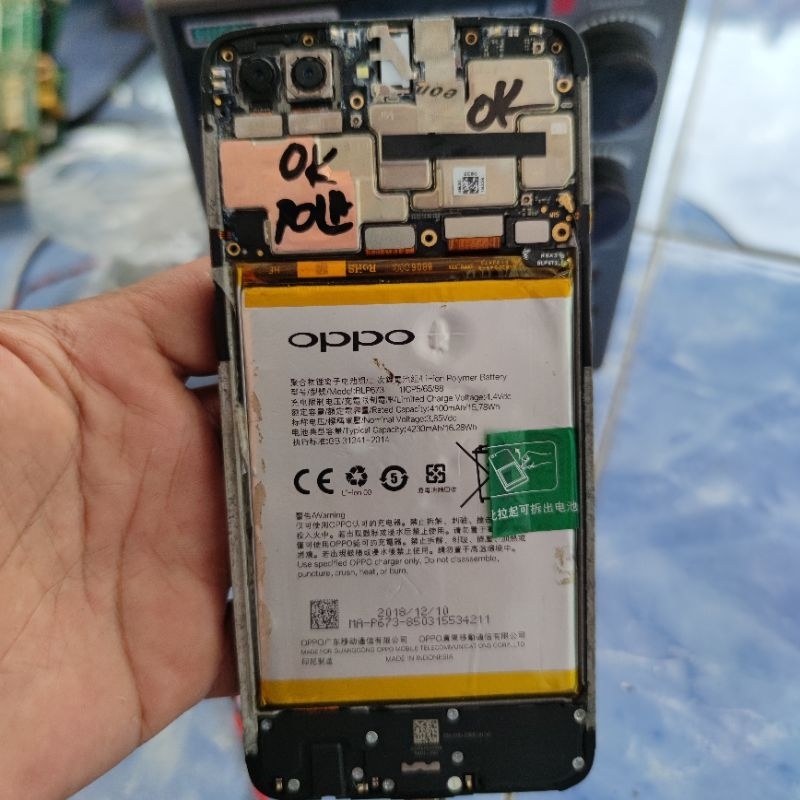 Jual MESIN OPPO A3S CPH1853 NORMAL TESTED BONUS UNIT lanjut deskripsi ...