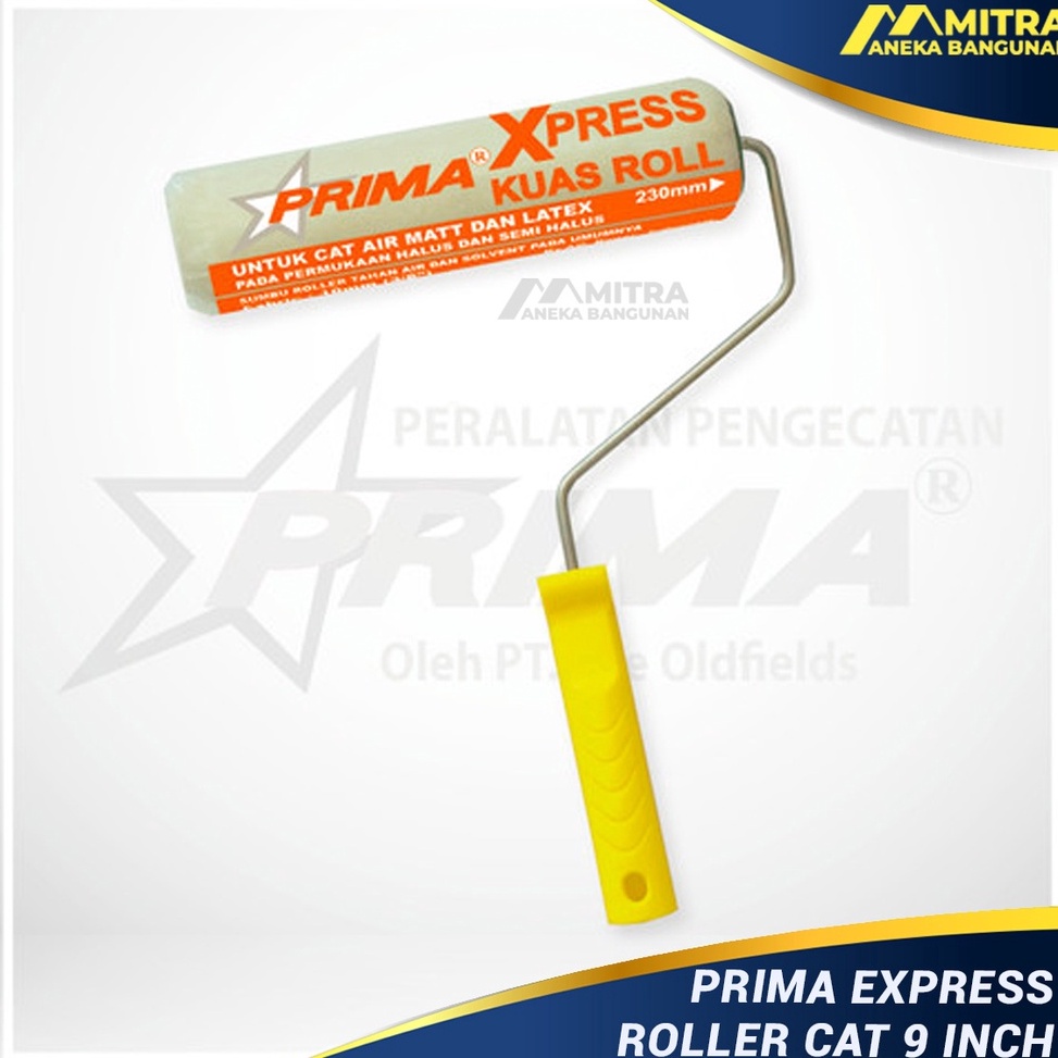 Jual ROLLER CAT TEMBOK PRIMA EXPRESS 9 INCH KUAS ROLL BUSA ROLLER CAT ...