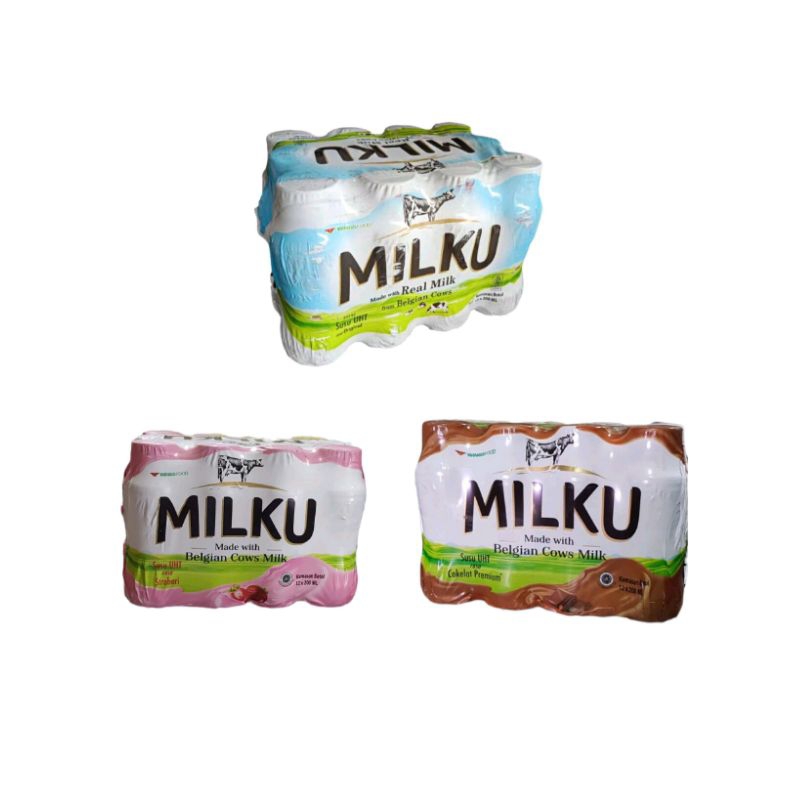 Jual SUSU MILKU UHT PACK ISI 12 PCS | Shopee Indonesia