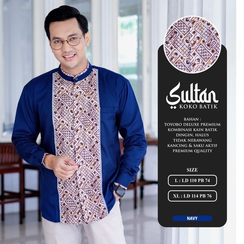 Jual Sultan Koko Batik Pria (ORI FREYA) | Shopee Indonesia