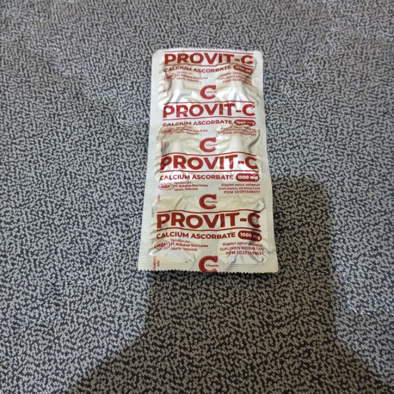 Jual vitamin c strip provit c 1000mg 6 tablet | Shopee Indonesia