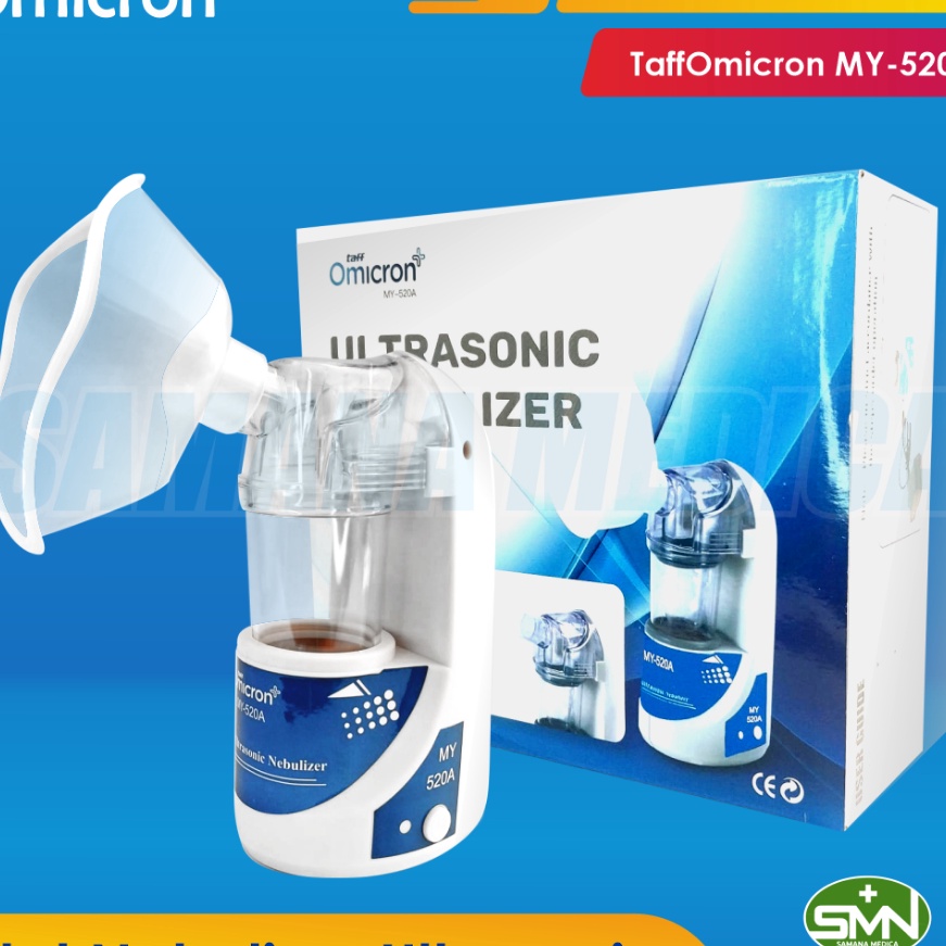 Jual KF7 Alat Nebulizer Ultrasonic Taff Omicron MY52A Alat Terapi Pernapasan Ultrasonic Inhale ...