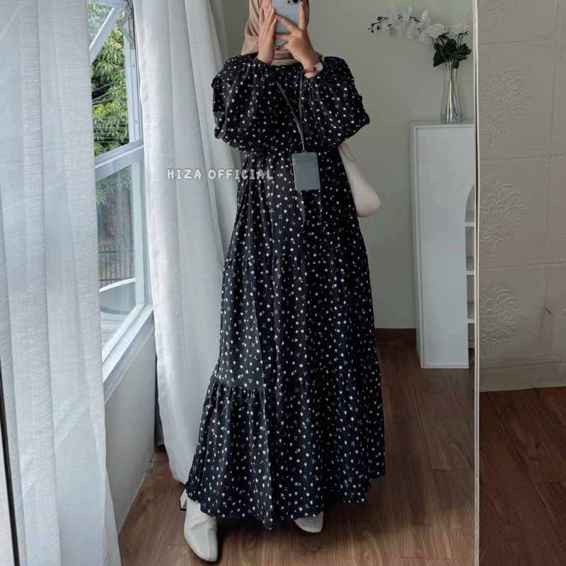Jual HIZA - Riyani Dress | Dress wanita Terlaris | Dress Busui frendly ...