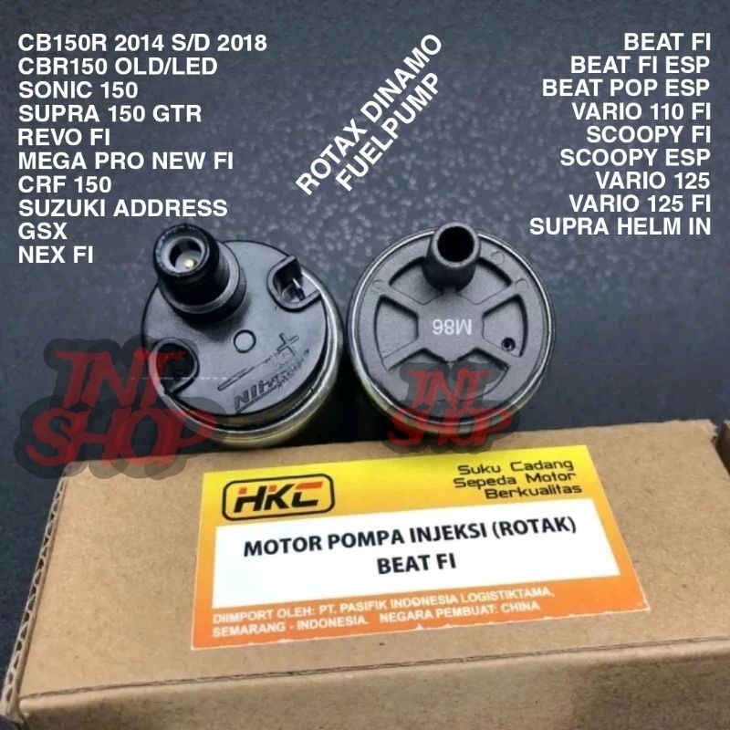 Jual Rotak Dinamo Fuel pump Beat Fi beat esp Vario 110 Scoopy Vario 125 ...