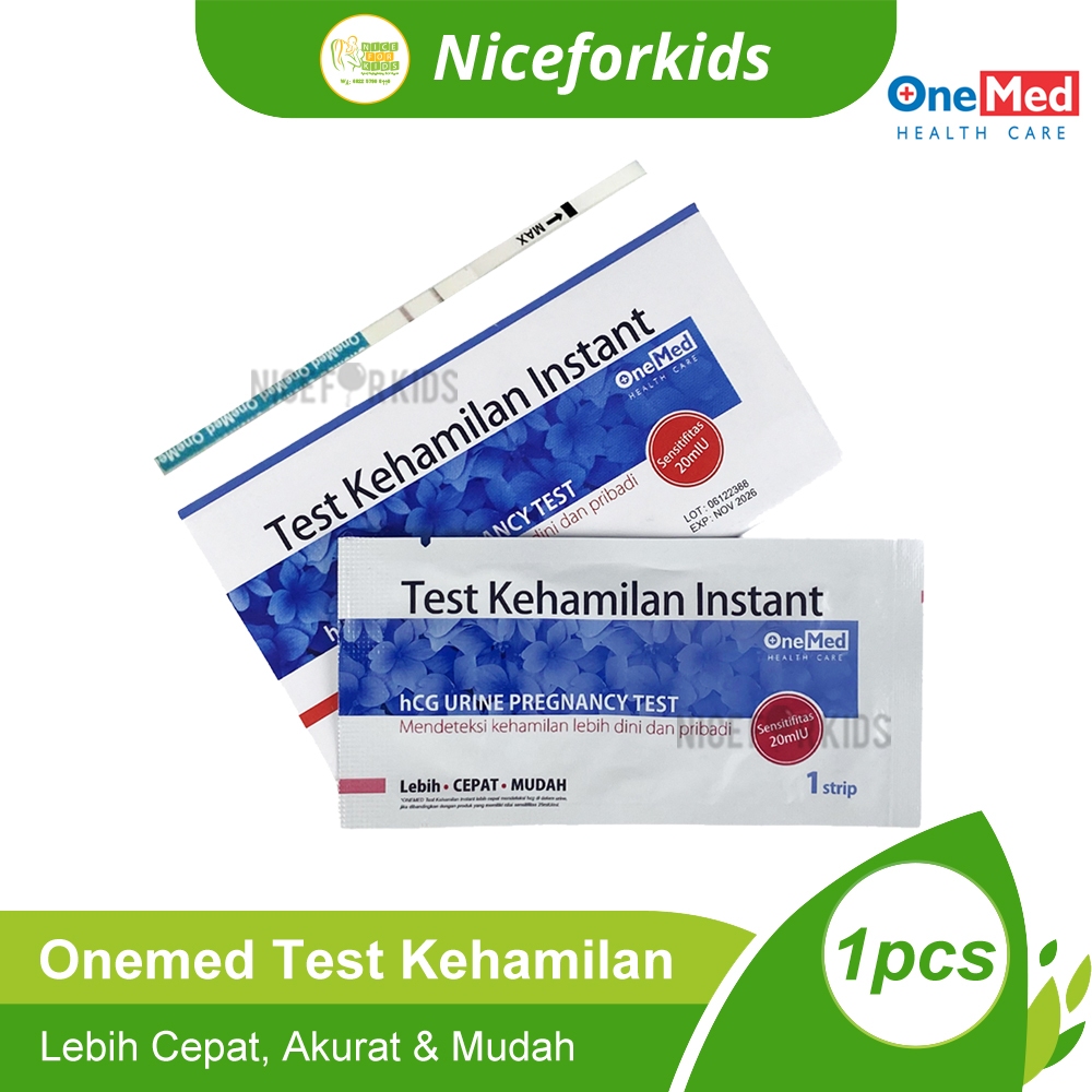 Jual Onemed Test hamil Test Pack Alat Test Kehamilan Instan 1pcs ...