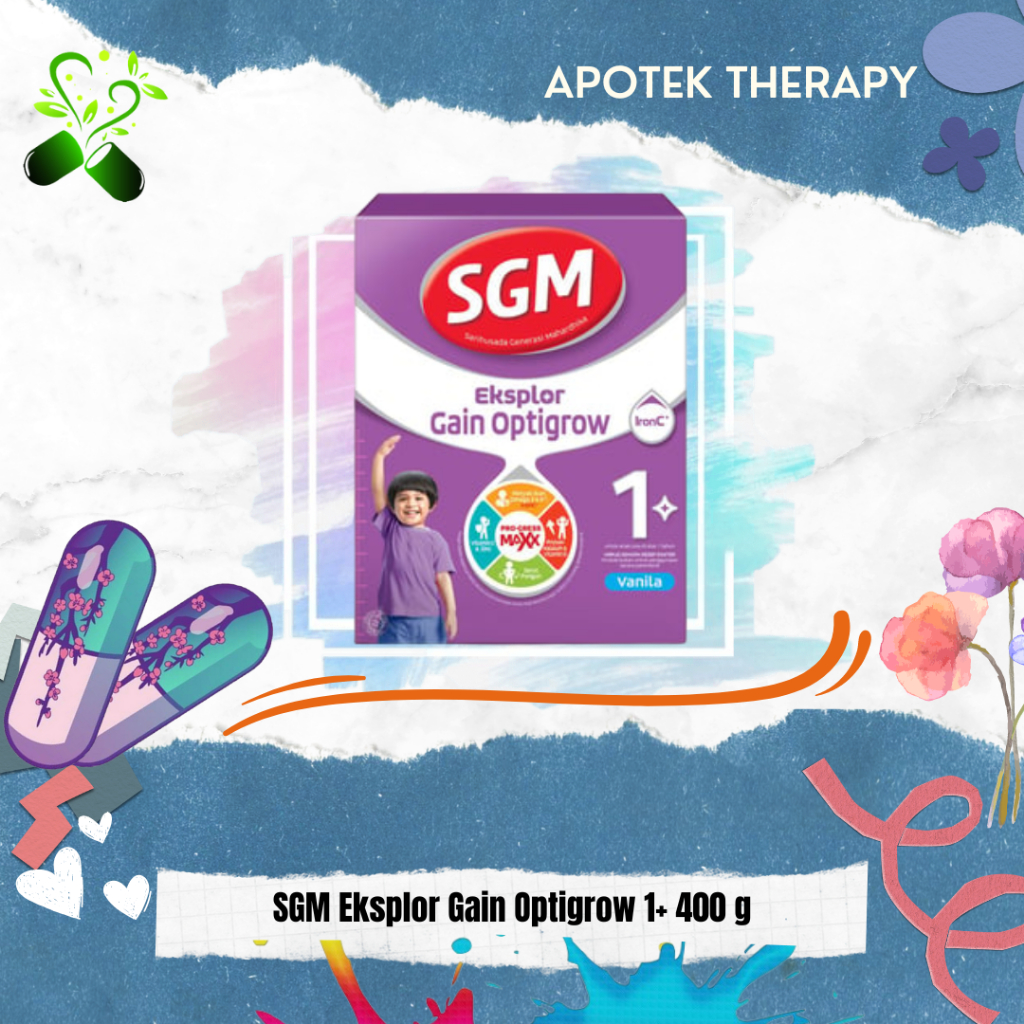 Jual SGM Gain Optigrow 1+ (untuk 1 tahun keatas) 400 g | Shopee Indonesia