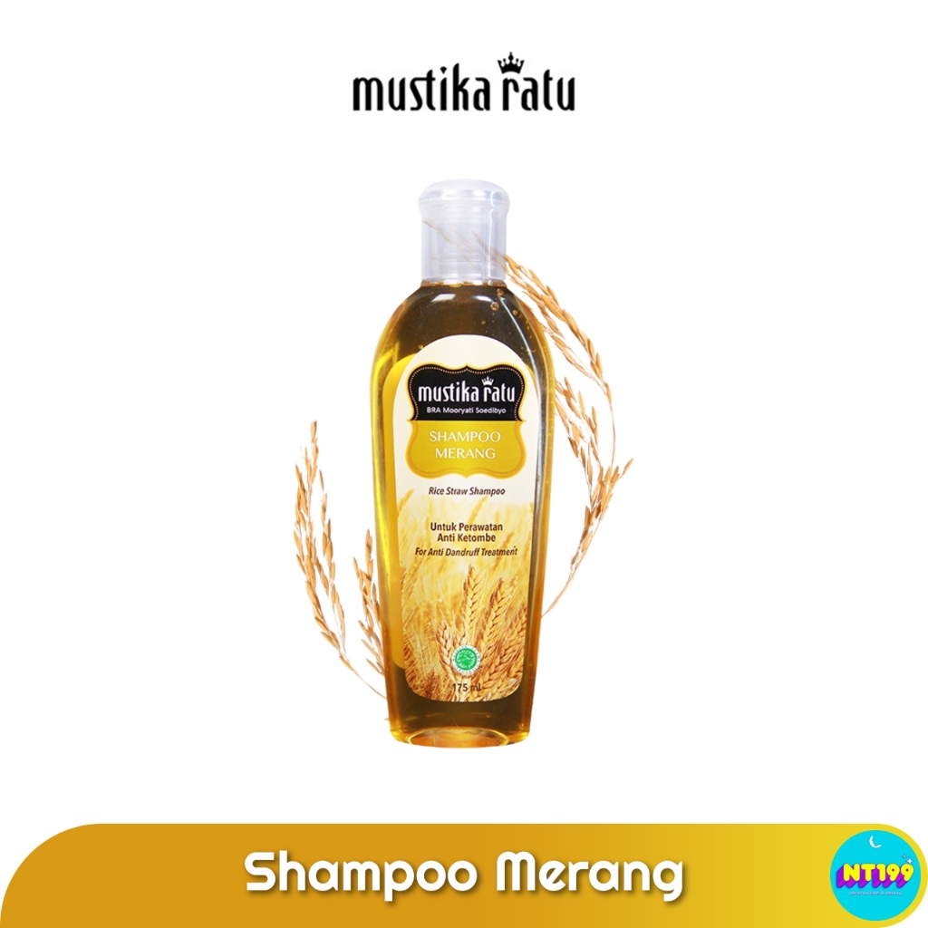 Jual Mustika Ratu Shampoo Merang 175ml | Shopee Indonesia