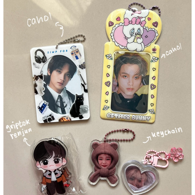 Jual AAB NCT DREAM (cahol esther bunny, griptok renjun, keychain jeno ...