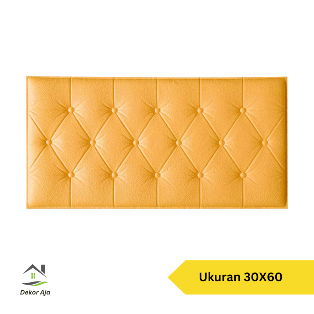 Jual Wallpaper Foam 3D Headboard Bed Wall Sticker Busa Dinding Walpaper ...