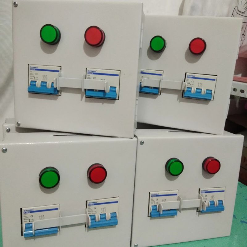 Jual PANEL BOX INTERLOCK PLN GENSET WIRING MCB 63A/ 50A/ 40A/ 25A 3P ...