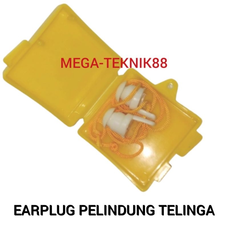 Jual EARPLUG EAR PLUG PENUTUP PELINDUNG TELINGA KOTAK KUNING | Shopee ...