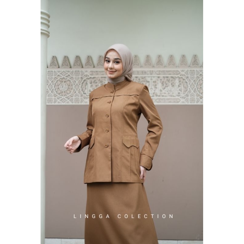 Jual Seragam Setelan Dinas PDH khaki Katun Toyobo Fodu | Shopee Indonesia
