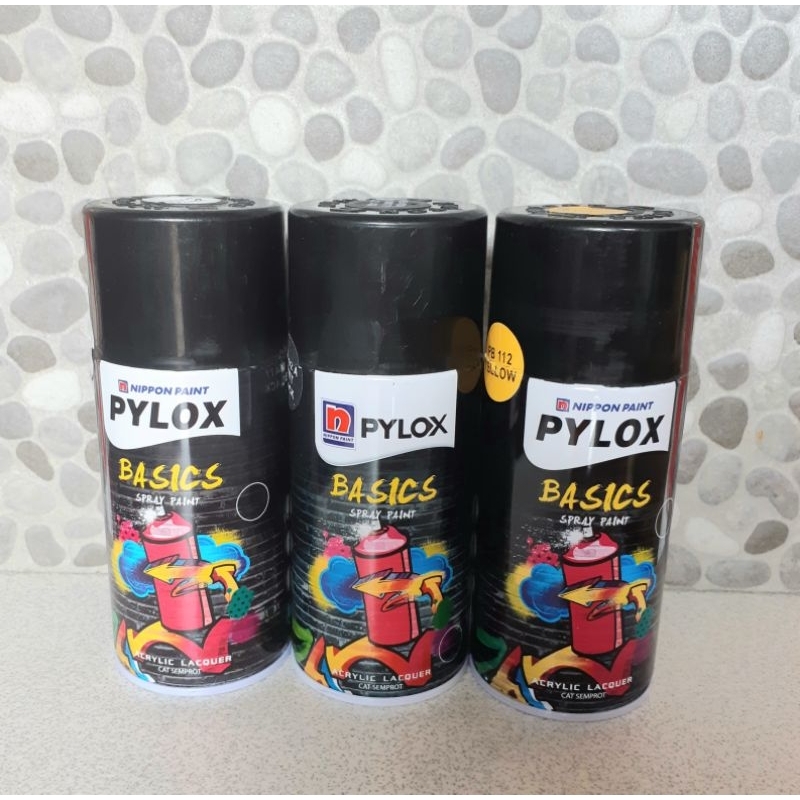 Jual Cat Pylox Basic Cat Semprot Pilok Cat Aerosol 300CC Nippon Paint | Shopee Indonesia