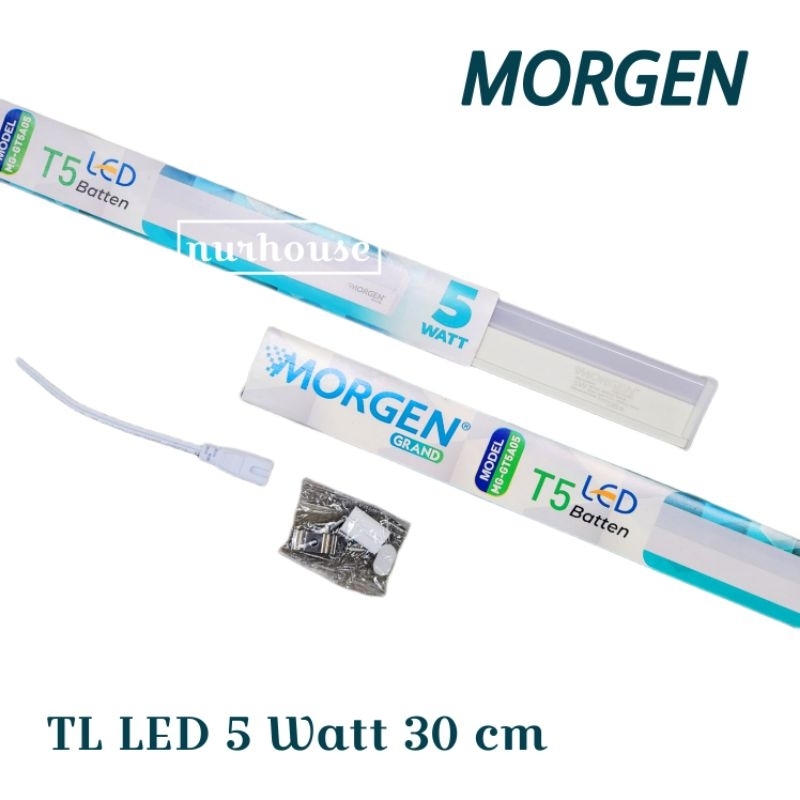 Jual Lampu T5 LED TL led lampu Etalase Neon Box Kitchen set 30 cm 5 watt | Shopee Indonesia