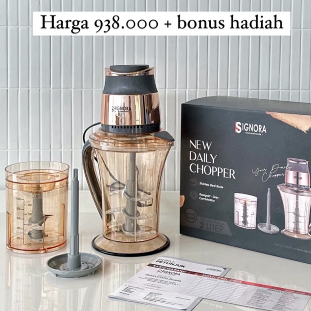 Jual New Daily Chopper signora | Shopee Indonesia