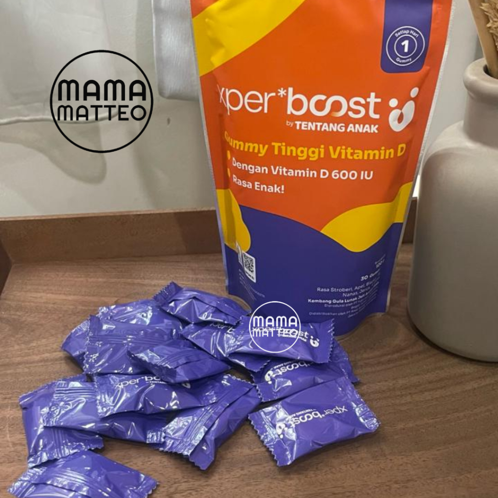 Jual EXPERT BOOST Gummy Vitamin D 600 IU / Vitkids Multi Gummy Anak dan ...