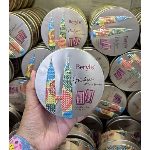 Jual Cokelat Beryls [READYSTOCK EXP 12/2027] Beryl's Twin Towers Milk ...
