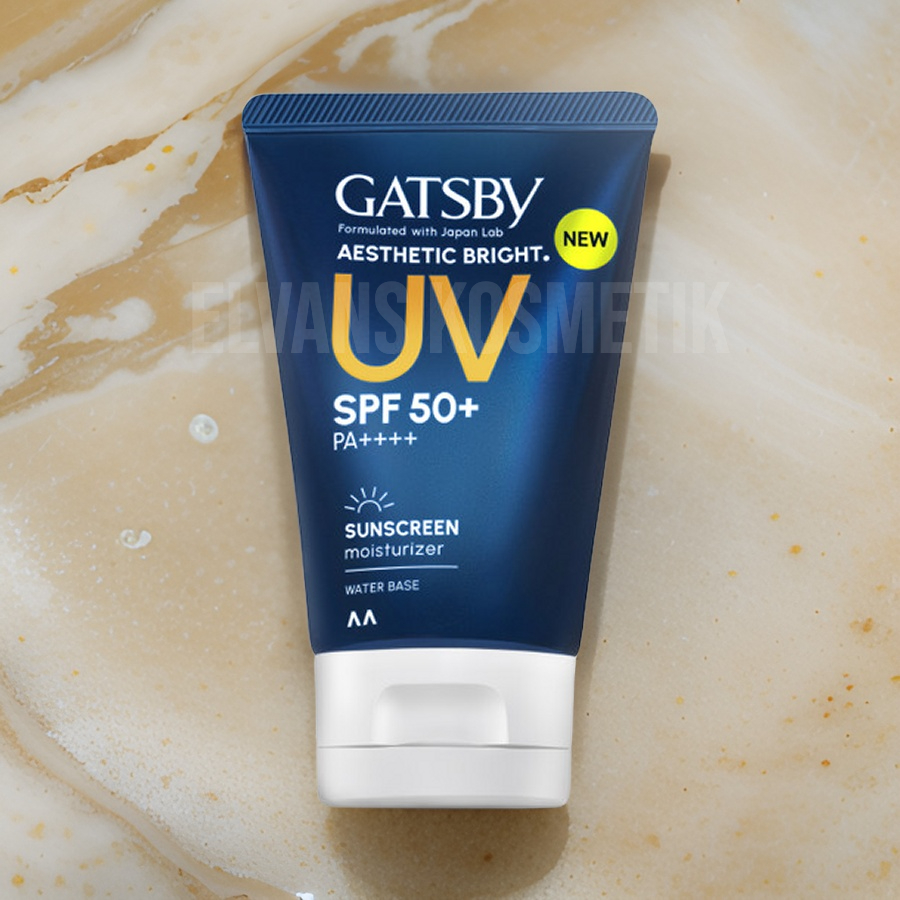 Jual GATSBY Aesthetic Bright UV SPF 50+ PA++++ Sunscreen Moisturizer ...