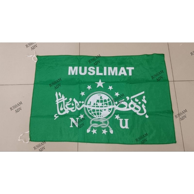 Jual BENDERA MUSLIMAT NU UKURAN 60 X 90 CM | Shopee Indonesia