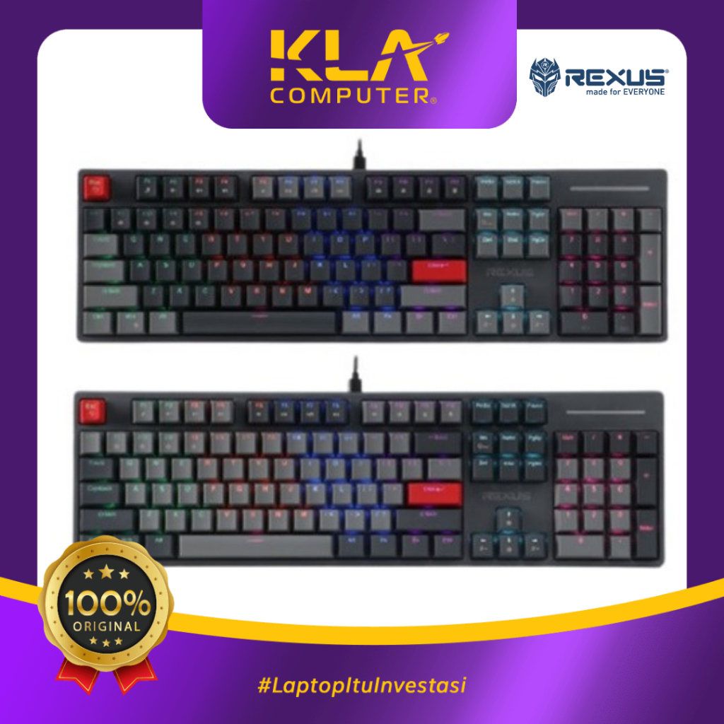 Jual Rexus Keyboard Heroic KX3 | Shopee Indonesia