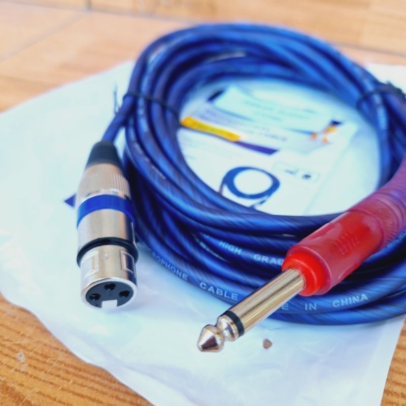 Jual Kabel Mic Microphone Cable 5 Meter VISERO | Shopee Indonesia