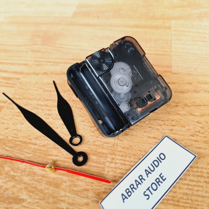 Jual Mesin Jam Dinding Good Quality Quartz Plus Switch | Shopee Indonesia