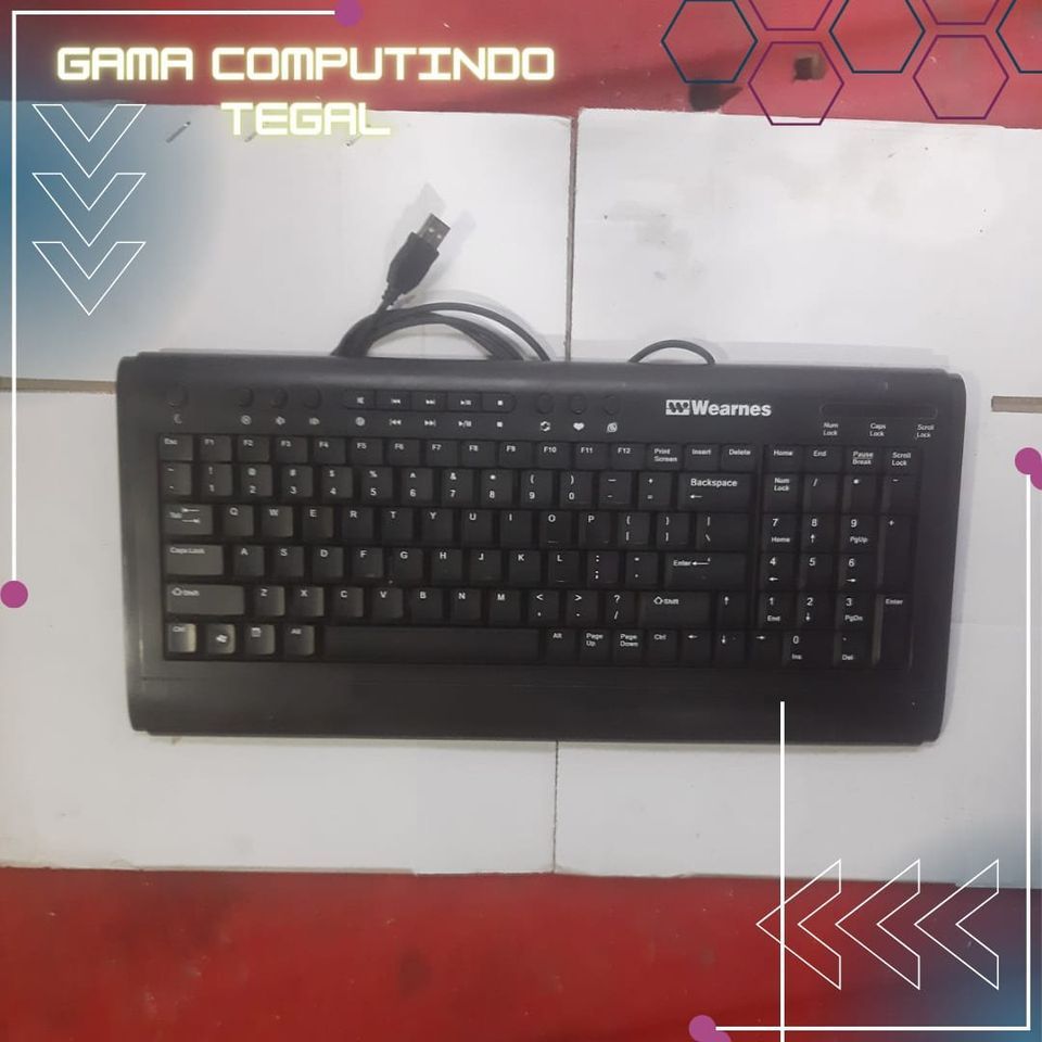 Jual KEYBOARD USB WEARNES | Shopee Indonesia