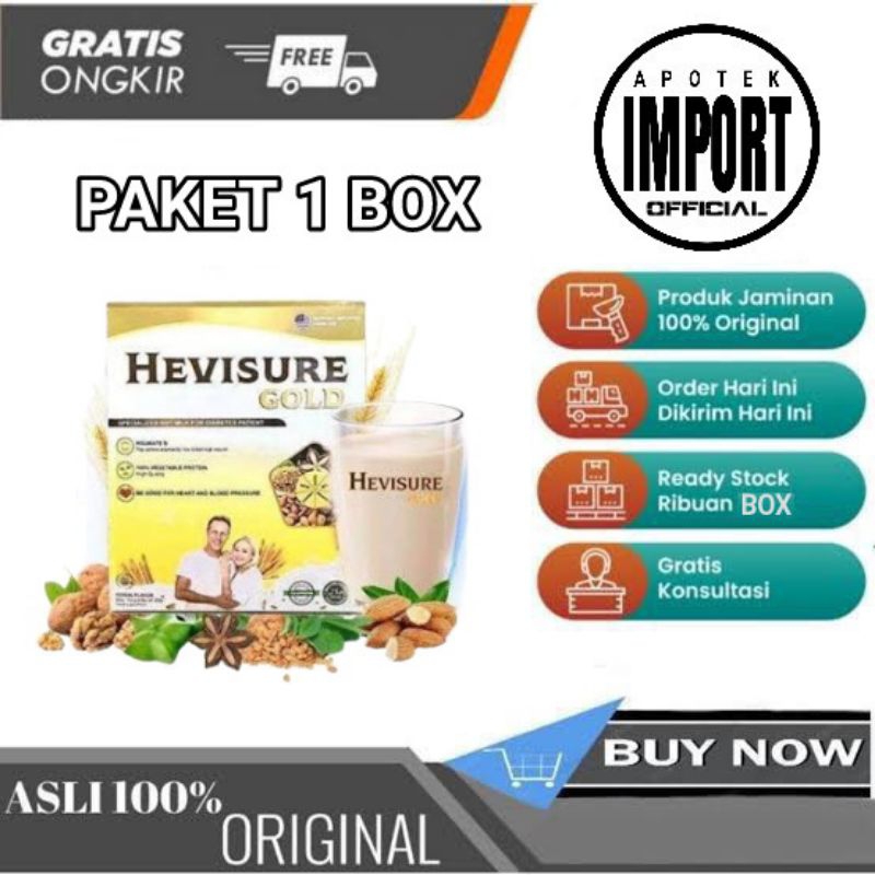 Jual HEVISURE GOLD SUSU MILK OBAT DIABETES KENCING MANIS TURUNKAN KADAR ...