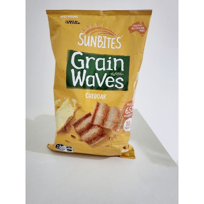 Jual SUNBITES GRAIN WAVES CHEDDAR | Shopee Indonesia