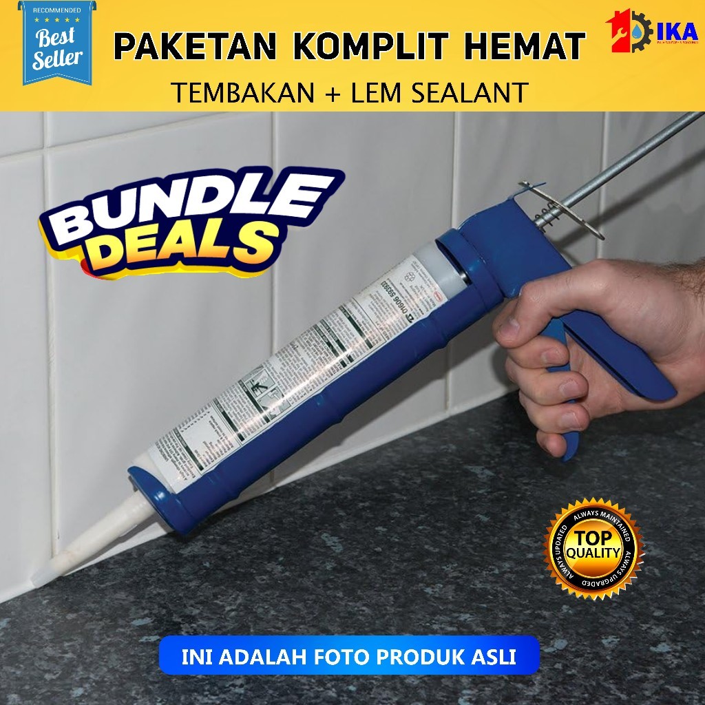 Jual Paket Tembakan kaleng tebal Lem Sealant dengan Perekat sealant ...